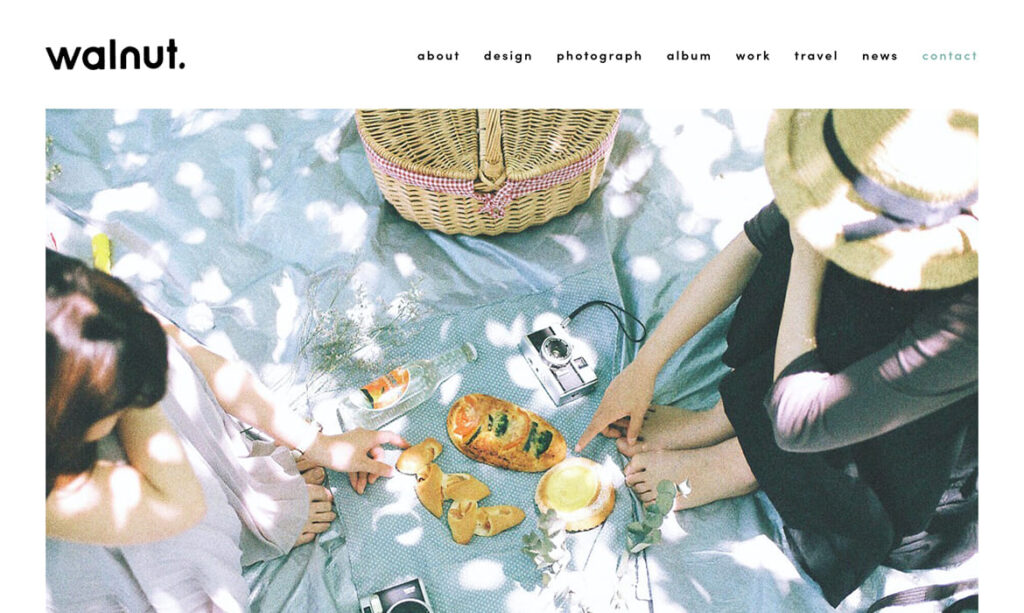 walnut. - Xux Webzine【クスクスウェブマガジン】Webデザイン参考ギャラリー