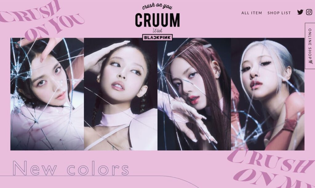 CRUUM - Xux Webzine【クスクスウェブマガジン】Webデザイン参考ギャラリー