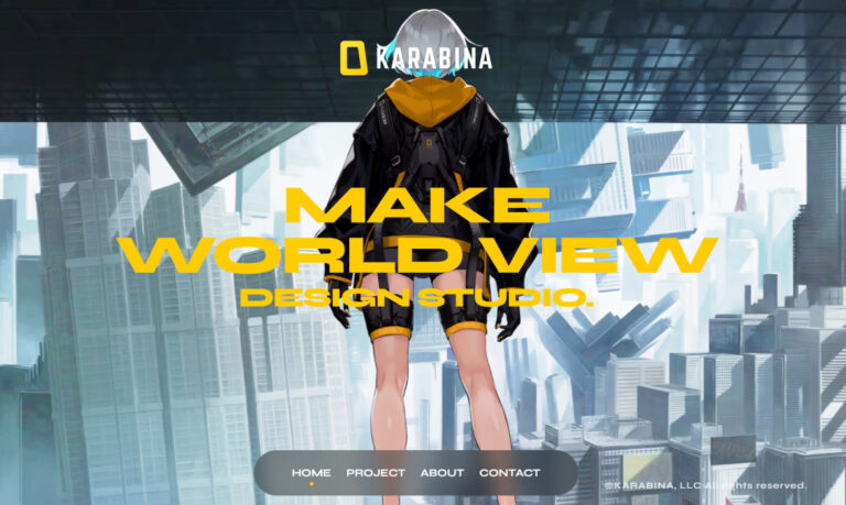 Karabina,LLC - Xux Webzine【クスクスウェブマガジン】Webデザイン参考ギャラリー